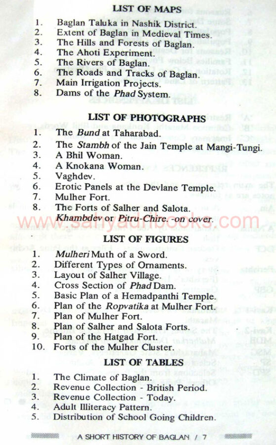 A Short History Of Baglan By Mukund S. Naravane - Buy Baglan Books ...